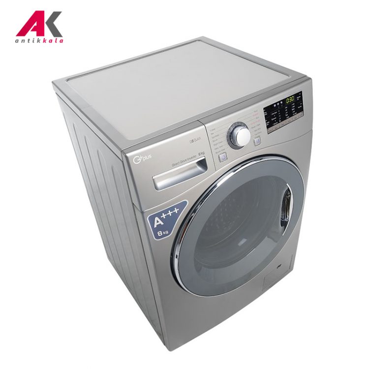 ماشین لباسشویی جی پلاس مدل GPLUS GWM-L8645T | آنتیک کالا